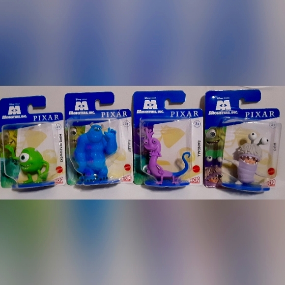 Disney | Toys | Disney Pixar Monsters Micro Action Figures | Poshmark